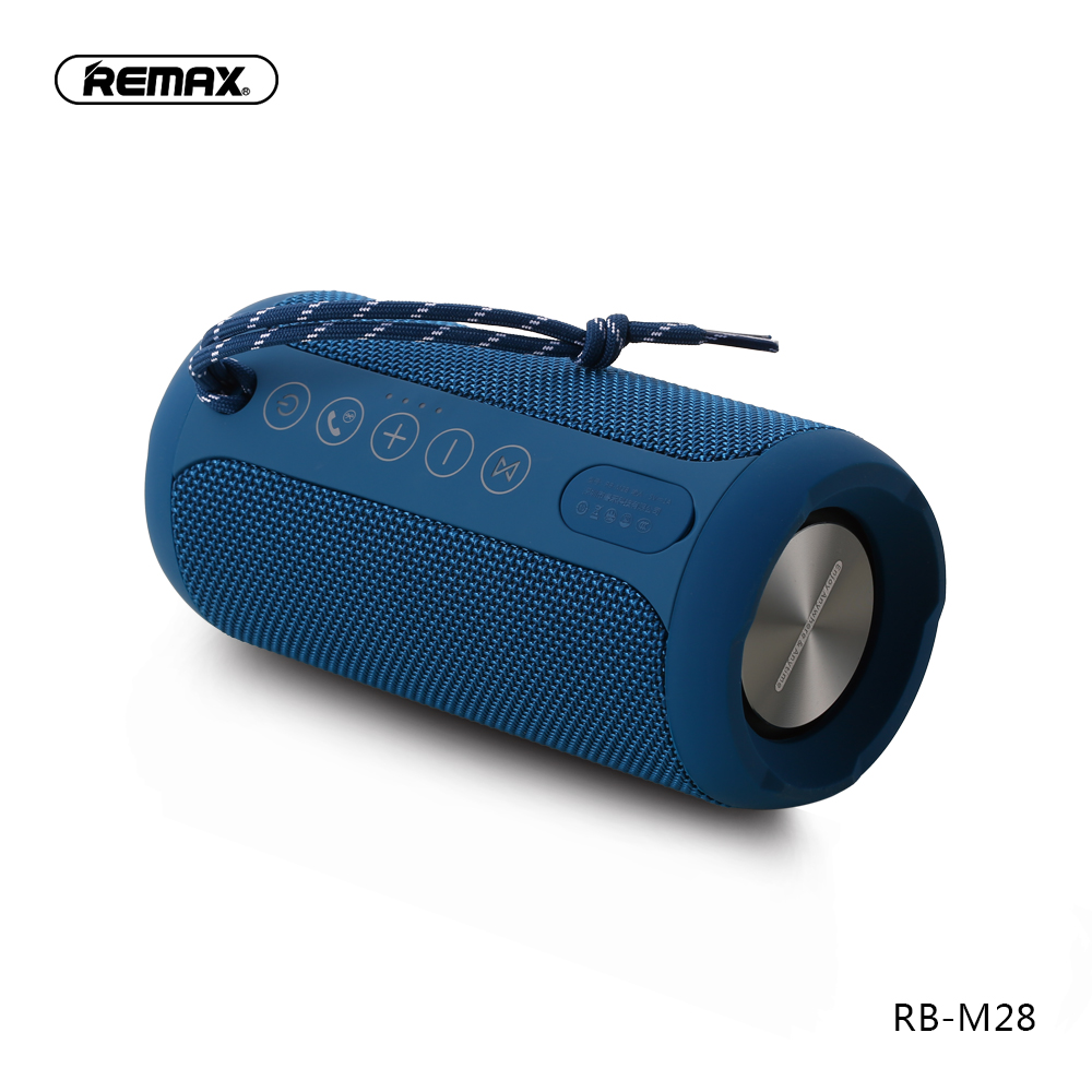 Remax RB-M28 Portable Waterproof IP X6 V4.2 Wireless HD Transmission Speaker Micro SD